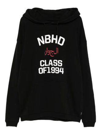 Neighborhood hoodie imprimé - Noir
