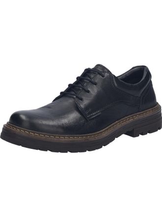 Josef Seibel Herren Businessschuhe Curtis.04,Weite G (Normal),Wechselfu&szlig;bett,Halbschuhe,klassisch,elegant,Schnuerschuhe,schwarz,44 EU