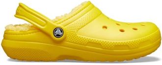 Crocs Unisexe Adulte Classic Lined Clog Sabots, Lemon/Lemon, 38/39 EU