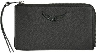 Zadig&Voltaire Portemonnaie - Wallets Road Silver - Gr. unisize - in Silber - f&uuml;r Damen