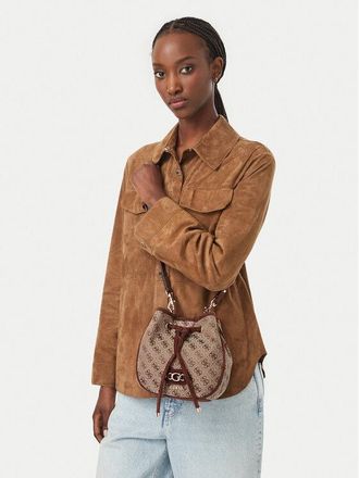 Guess Handtasche Samantha Mini HWJG23 13770 Braun
