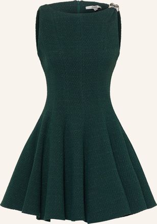 Maje Tweed-Kleid Mit Glitzergarn gruen