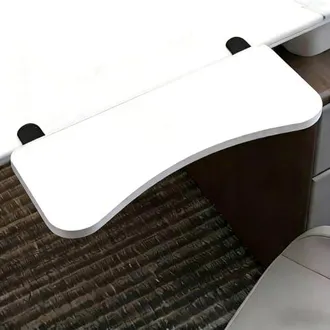 Generic Rallonge de Bureau Repose-Bras et Repose-Poignets &agrave; Fixer sur Table avec Pince, sans per&ccedil;age Installation Facile Support coude Pliable &agrave; 90&deg; Id&eacute;al for