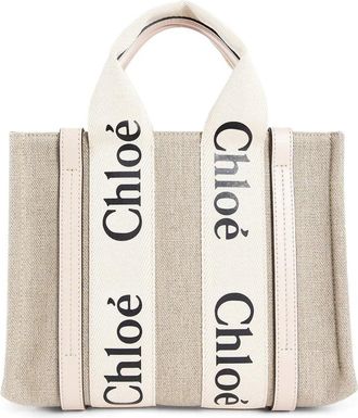 Chlo&eacute; Small Woody Tote Bag