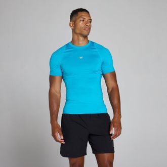 MyProtein T-shirt baselayer manches courtes MP homme - Bleu power - XS