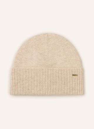 HUGO BOSS M&uuml;tze Aus Cashmere weiss