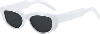 Generic Lunettes De Soleil Dextérieur À Petite Monture For Hommes, Vacances For Femmes, For Les Déplacements Quotidiens(White)