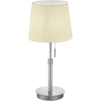 Trio Lampe de table hauteur reglable 255cm e27 max 60w blanc nickel mat - trio - lyon 50274299 50274299