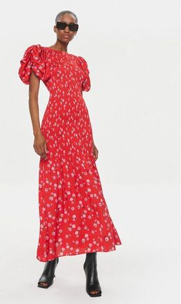 Rotate Sommerkleid 1121902946 Rot Regular Fit