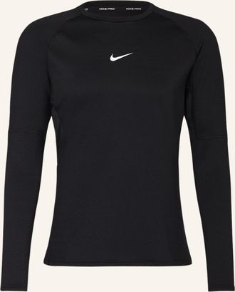 Nike Longsleeve Pro Warm schwarz