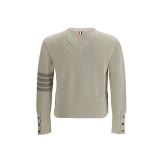 Thom Browne Mens Beige Cotton Sweatshirt Clothing