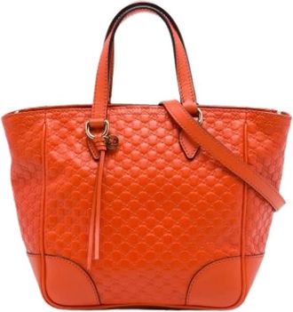 Gucci Pre-owned Bree - Femme - Pre-owned - Orange - Taille: ONE Size