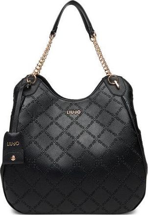 Liu Jo Handtasche Ecs L Satchel AF5054 E0538 Schwarz