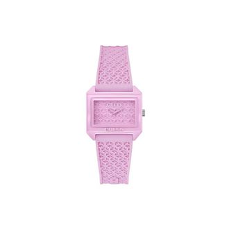 Guess Femme, Accessoires, Rose, Taille: ONE Size Montre habill&eacute;e &agrave; bracelet synth&eacute;tique