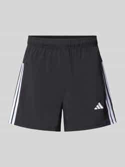 adidas Shorts mit Logo-Print und Rei&szlig;verschlusstaschen
