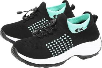 Generic Baskets orthopédiques pour femme - Confortables - En maille respirante - Confortables - Pour la marche - Bottes athlétiques décontractées - Bottes ort