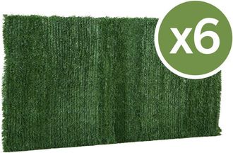 Habitat et Jardin K&uuml;nstliche Hecke 6er-Set - 150 x 300 cm