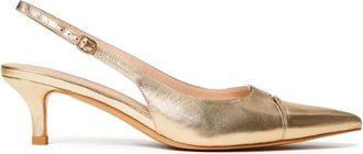 Twinset Femme, Chaussures, Gris, Taille: 39 EU Escarpin Slingback &agrave; Bout Pointu et Petit Talon