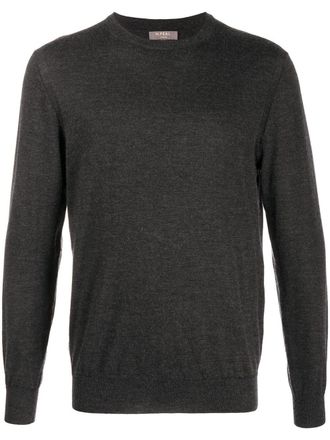N.Peal pull en maille fine - Gris
