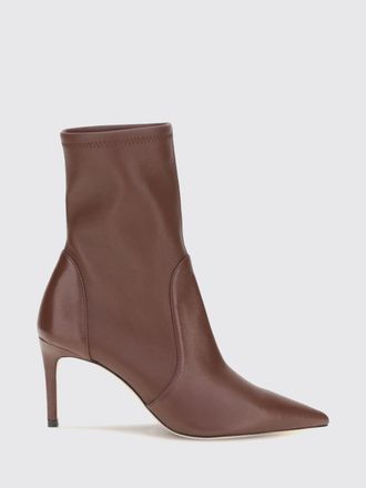 Stuart Weitzman Bottines Power en cuir de veau lisse avec talon aiguille