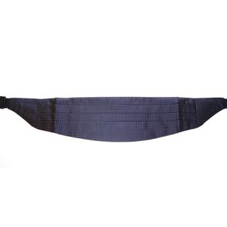 Dolce & Gabbana Seiden-Kummerbund - - Accessories - Herren - Blau - L