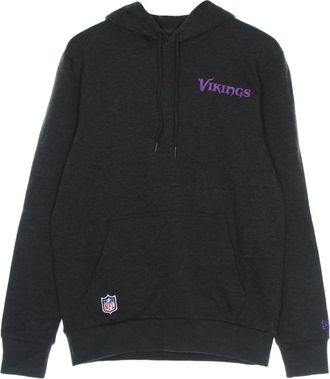 New Era Minnesota Vikings Logo Hoodie - - Sweatshirts & Hoodies - Herren - Schwarzk - S
