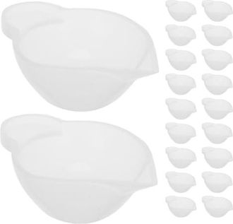 Lurrose Gobelets Et Bâtonnets De Mélange En Silicone Récipients Pour Bols De Mélange En Résine Époxy Artisanat