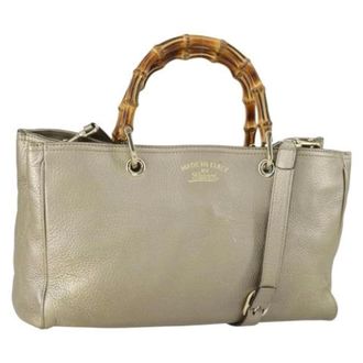 Gucci Sac &agrave; main vintage Pre-owned - Femme - Pre-owned - Beige - Taille: ONE Size