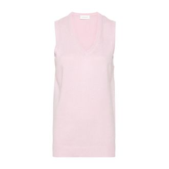 Sportmax V-Ausschnitt Strickware - - Knitwear - Damen - Rosa - XS