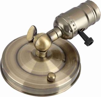 Bediffer Vintage Lightholder Vintage Wandlampe Lightholder Lampenhalter Wandlampenhalter f¨¹r Zuhause f¨¹r Dekoration(Dunkelbronze)