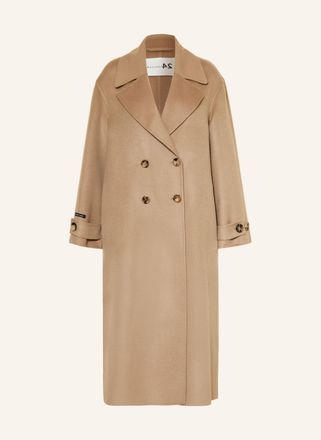 Manzoni24 Manzoni 24 Wollmantel Mit Cashmere braun