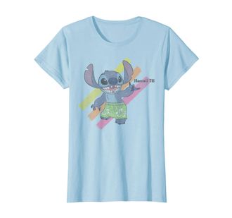Disney Lilo & Stitch Hawaii 78 Stitch Portrait T-Shirt