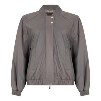 Moorer Hayla Bomberjacke - - Jackets - Damen - Grau - XS