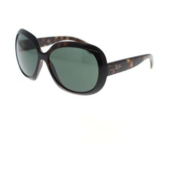 Ray-Ban unisex, Accessoires, Brun, Taille: 60 MM Lunettes de Soleil Oversize Jackie Ohh II