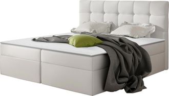 Mirjan24 Boxspringbett Felipe mit 2 Bettk&auml;sten, Lattenrost und Matratze im Set, Doppelbett mit Kopfteil, Polsterbett, Farbauswahl, Bett Stilvoll Schlafzimmer, 