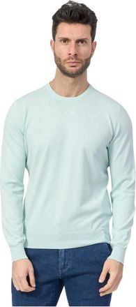 Gran Sasso Homme, Pulls, Vert, Taille: L Maglia Girocollo