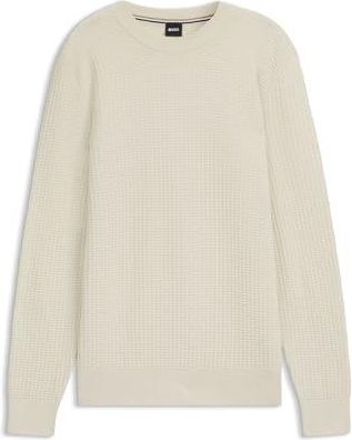 BOSS Hommes H-Imberto Pull en Maille de Coton