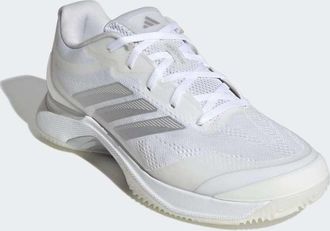 adidas adidas Performance - Avacourt 3 Clay - Chaussures de tennis - Blanc nuage/argent&eacute; m&eacute;tallis&eacute;