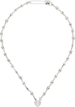 Magliano Femme, Accessoires, Gris, Taille: ONE Size Silver Necklace
