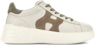Hogan Femme, Chaussures, Beige, Taille: 39 EU Rebel Baskets