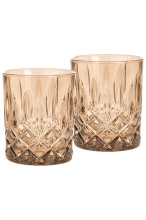 Nachtmann Whisky-Gl&auml;serset Noblesse, Braun, Glas, 2-teilig, 295 ml, Made in Germany, Essen & Trinken, Gl&auml;ser, Gl&auml;ser-Sets