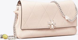 Tory Burch Gesteppte Charlie Crossbody Bag mit Kette