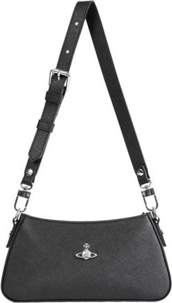 Vivienne Westwood Femme, Sacs, Noir, Taille: ONE Size Tasha Shoulder Phone Bag