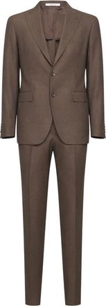 Tagliatore Homme, Costumes, Brun, Taille: M Costume crois&eacute; avec broche logo