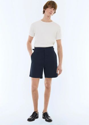 Fursac Bermuda en serge de coton - Taille 29 - Homme