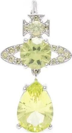 Vivienne Westwood Ohrringe - Elegant Silver Orb Drop Earrings - Gr. unisize - in Mehrfarbig - f&uuml;r Damen