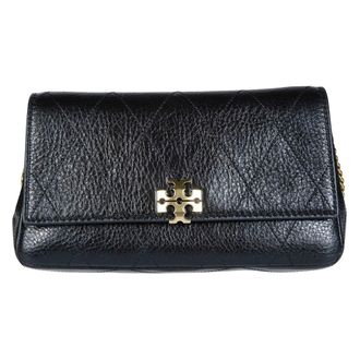 Tory Burch Femme, Sacs, Noir, Taille: ONE Size Charlie Quilted Chain Wallet