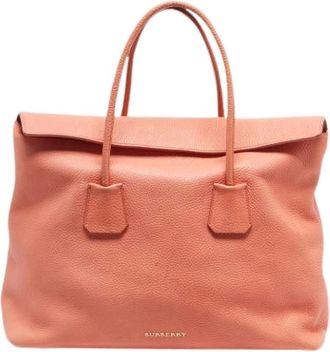 Burberry unisex, Pre-owned, Orange, Taille: ONE Size Sac cabas Vintage Pre-owned