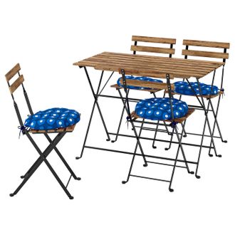 IKEA T&Auml;RN&Ouml; Tisch+4 St&uuml;hle/au&szlig;en