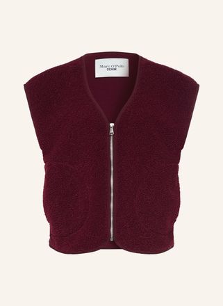 Marc O'Polo Denim Marc Opolo Denim Teddyfell-Weste rot